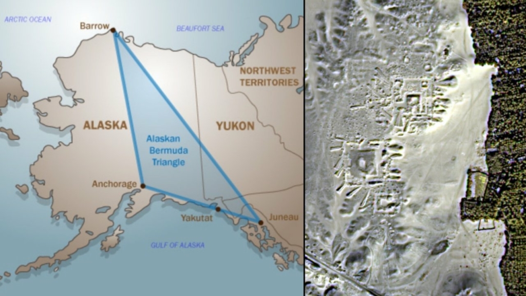 La grande pyramide souterraine d'Alaska