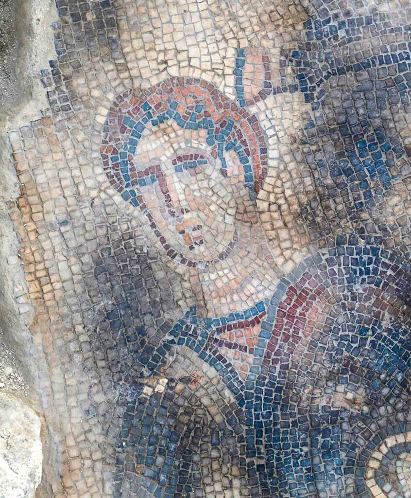 Mosaics Of Biblical Samson Uncovered In Galilee Archaeological Dig
